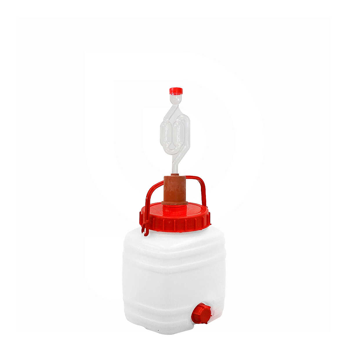 5 L Fermenter Plastic Drum Food | Polsinelli Enologia