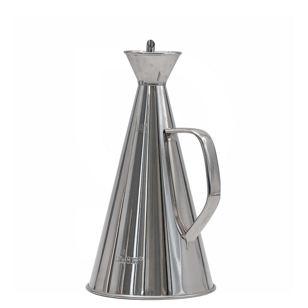 Aceitera cónica antigoteo de acero inoxidable 750 ml Aceite ...