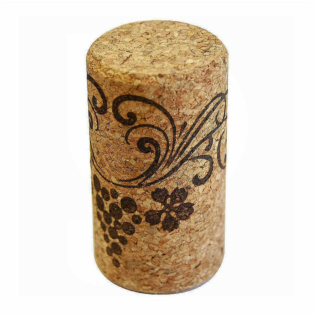 Bouchon fin en liège aggloméré 24x45 (100 pcs) Vin | Polsinelli Enologia