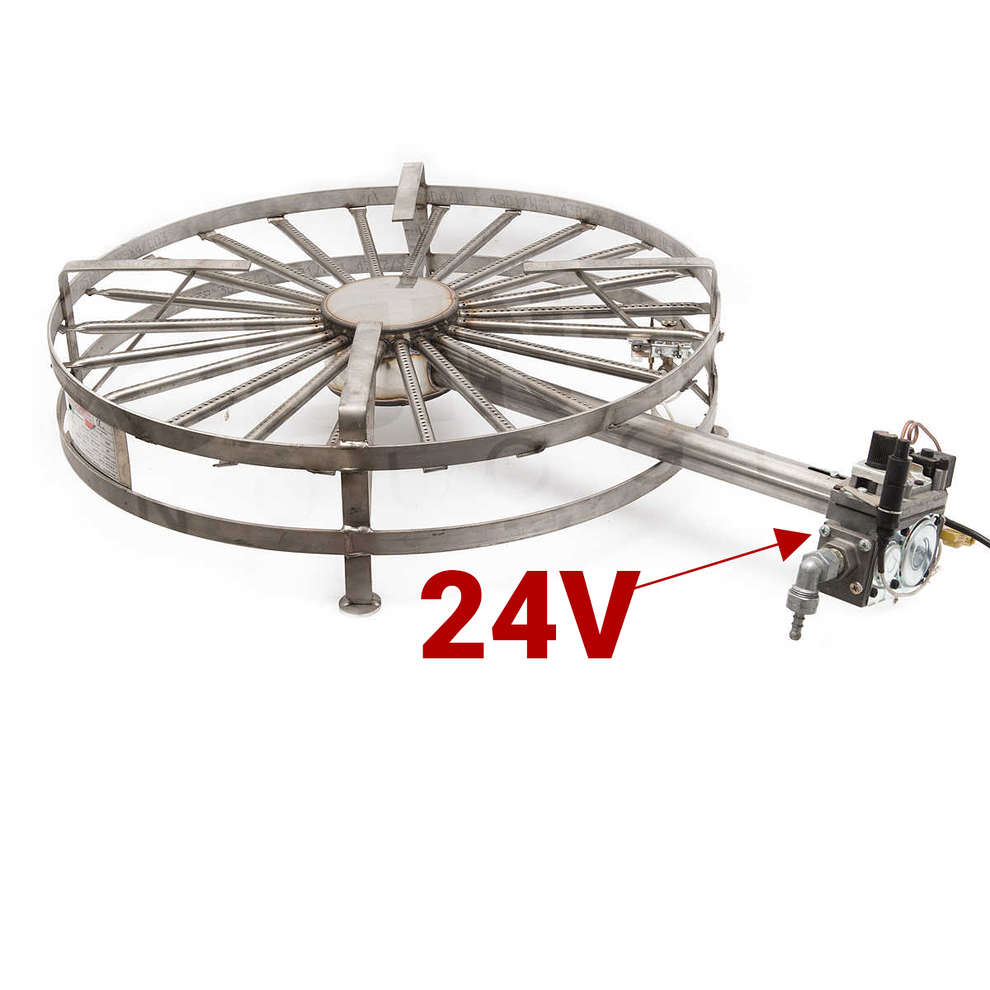 Brûleur inox á gaz 35 kW ⌀ 74 PSPEV Bière | Polsinelli Enologia