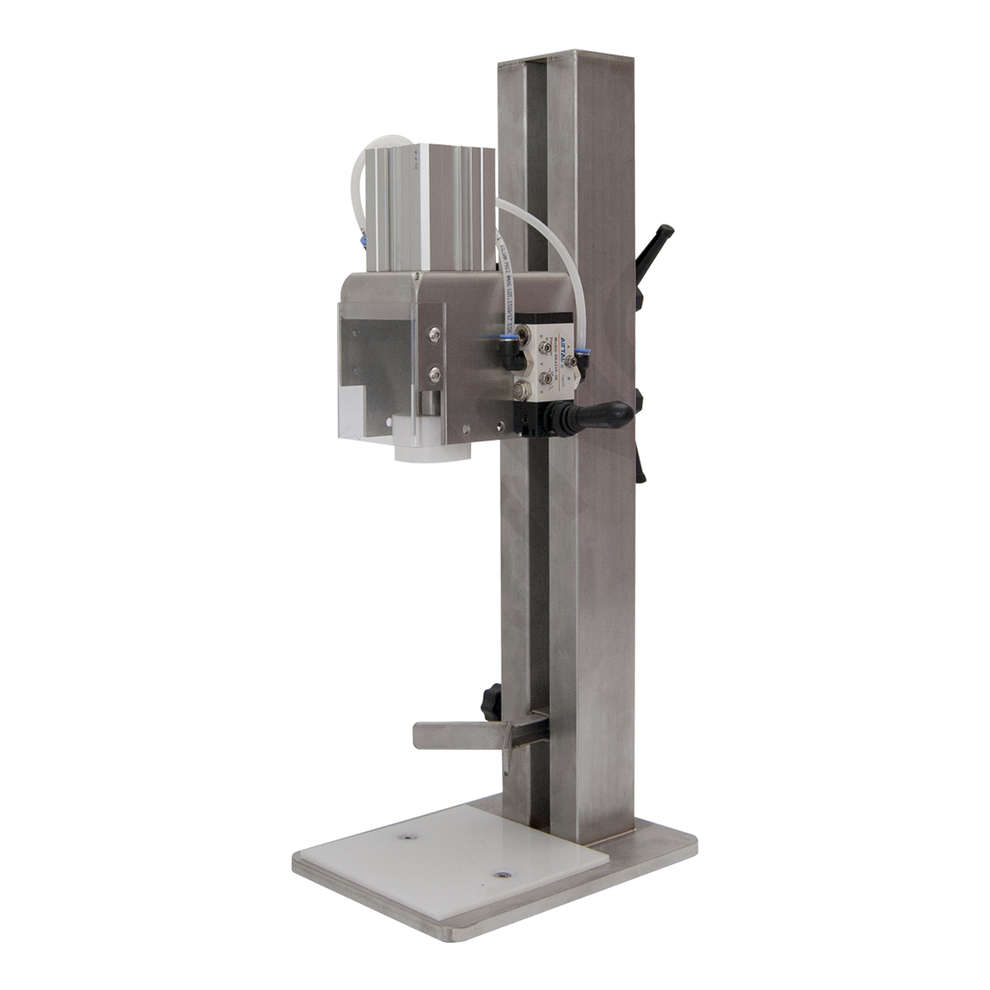 Capping machine Mirko for anti-refilling caps Olive oil | Polsinelli ...