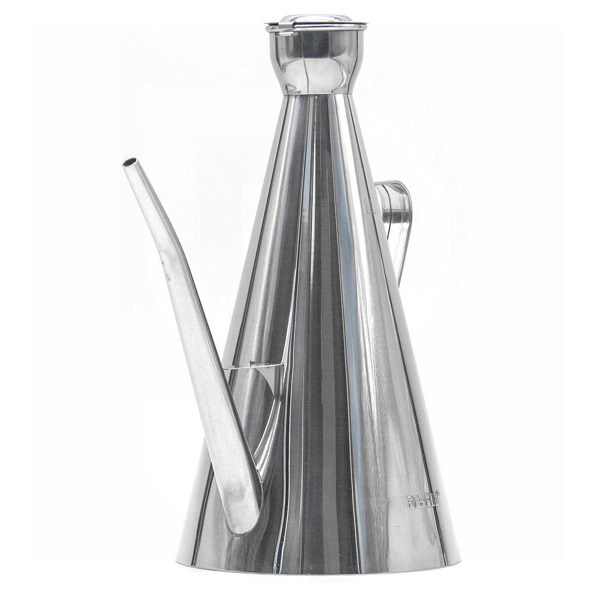 Conical stainless steel 1 L oil jug Olive oil | Polsinelli Enologia