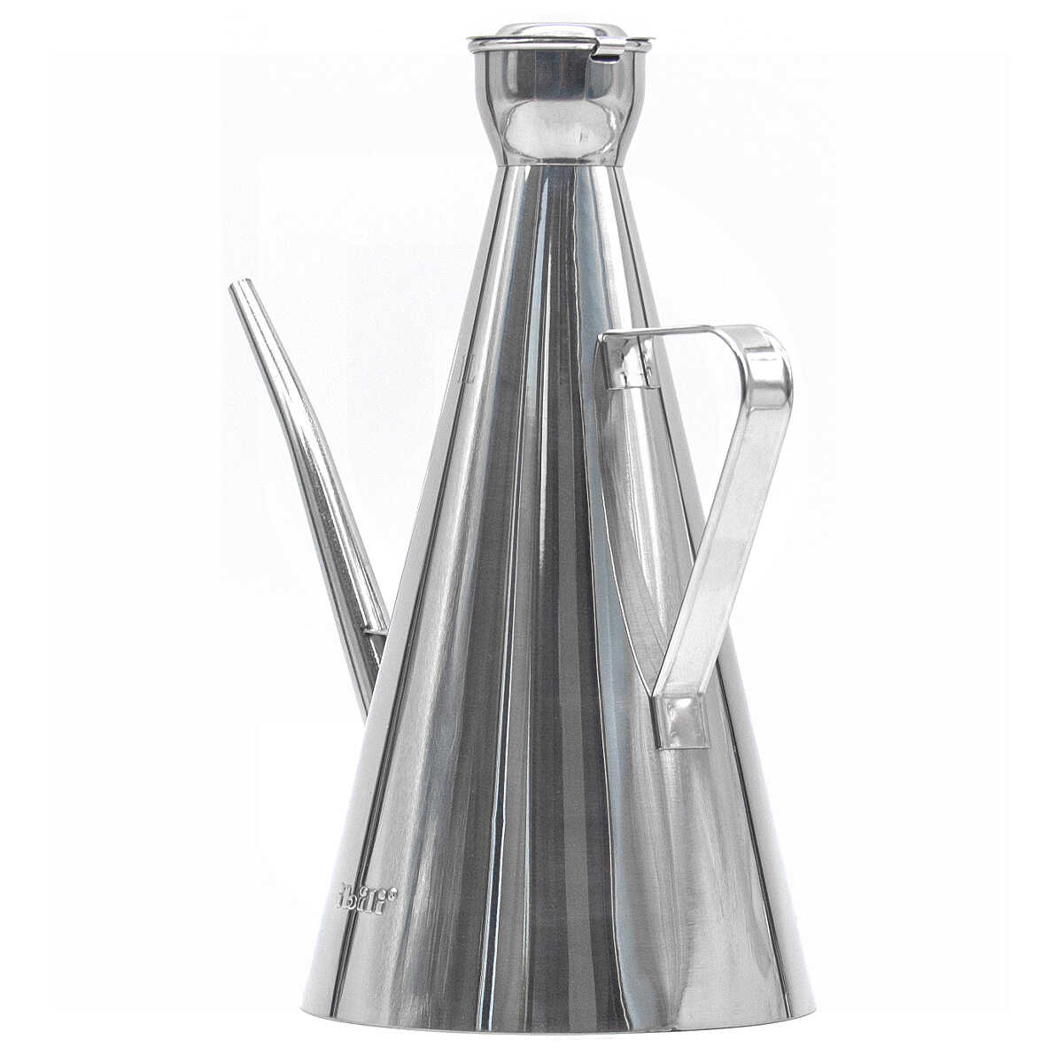 Conical stainless steel 1 L oil jug Olive oil | Polsinelli Enologia