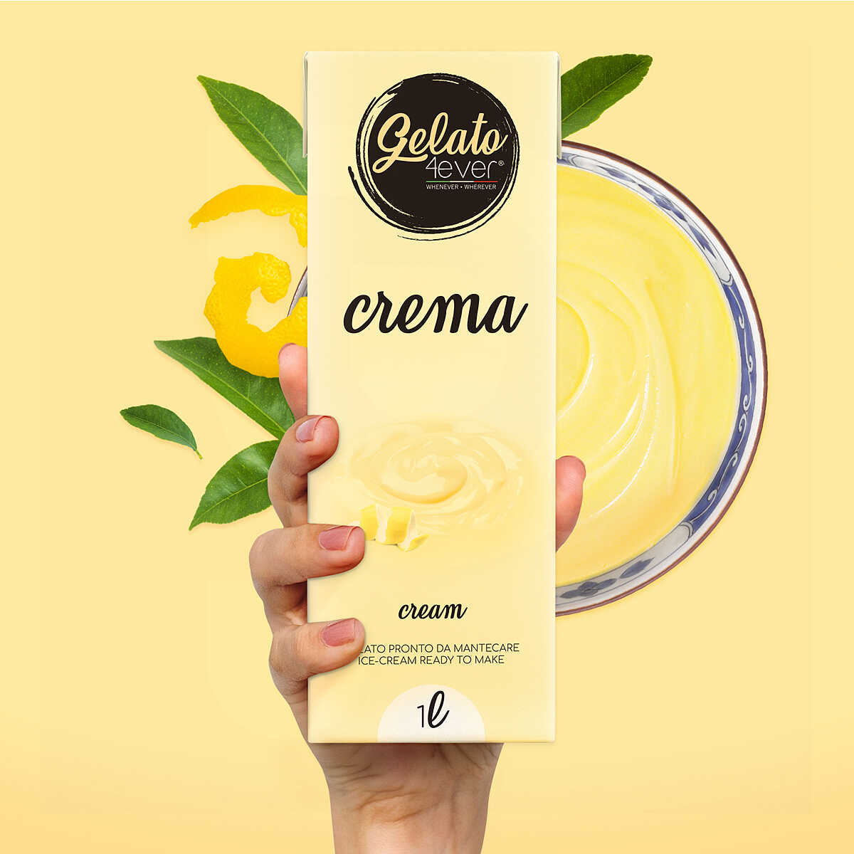 Cream gelato Mix 1 L Food | Polsinelli Enologia