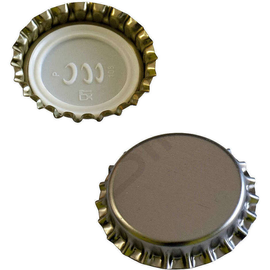Crown cap Inox Ø29 PVC Free (6250 pcs) Wine | Polsinelli Enologia