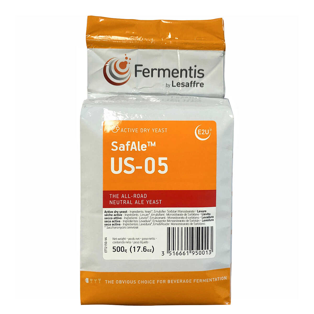 Dry yeast Fermentis Safale US-05 (500 g) Beer | Polsinelli Enologia