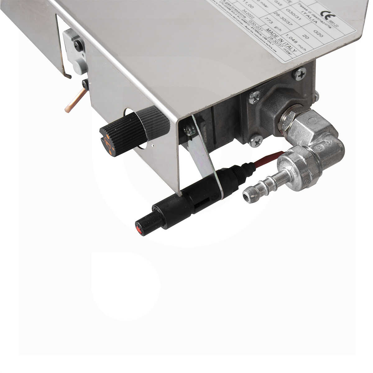 Edelstahl 8 kW PSPEV Ø 40 Gas-Brenner Bier | Polsinelli Enologia