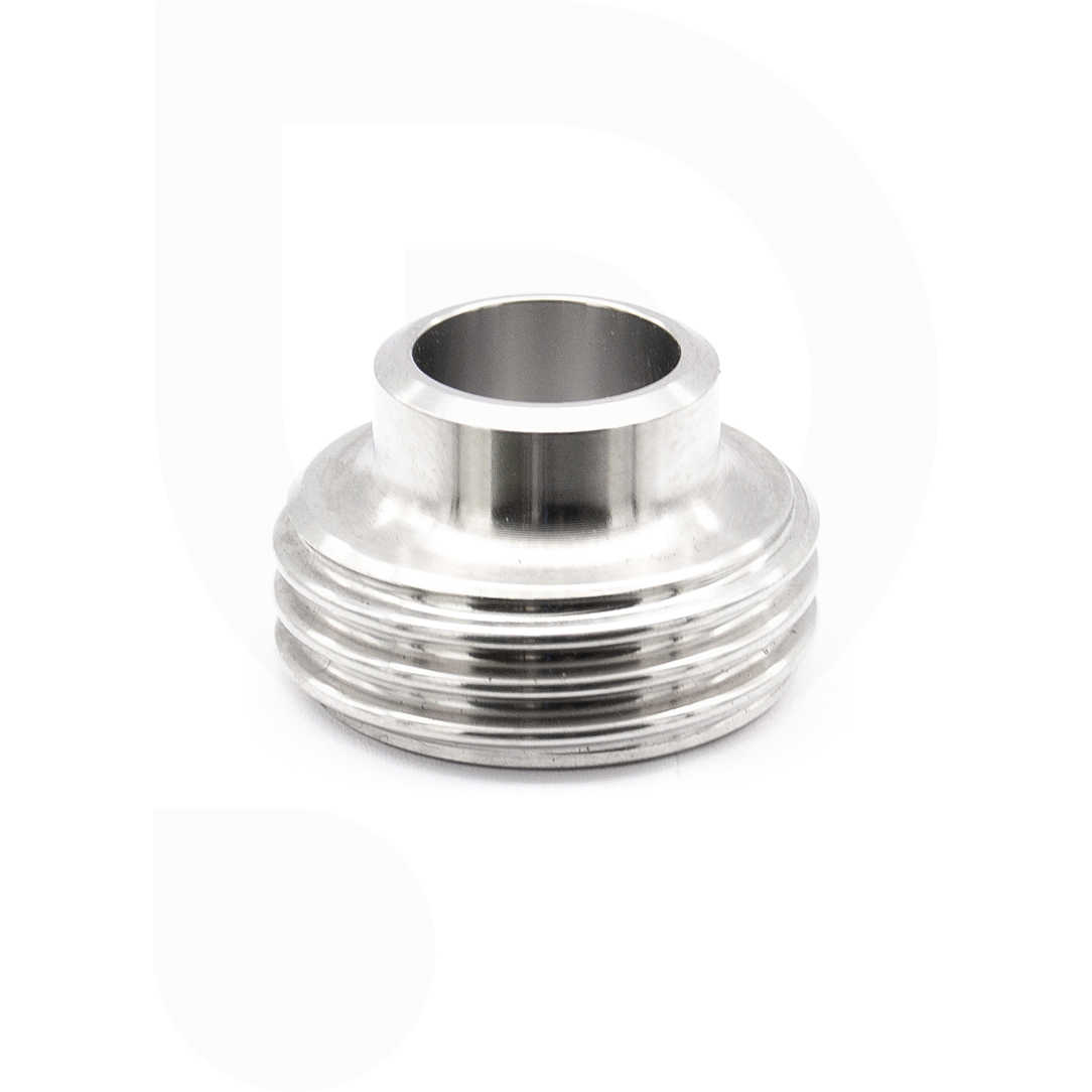 Edelstahlverschraubung DIN 15 F X DN 15 zum Anschweißen Wein ...