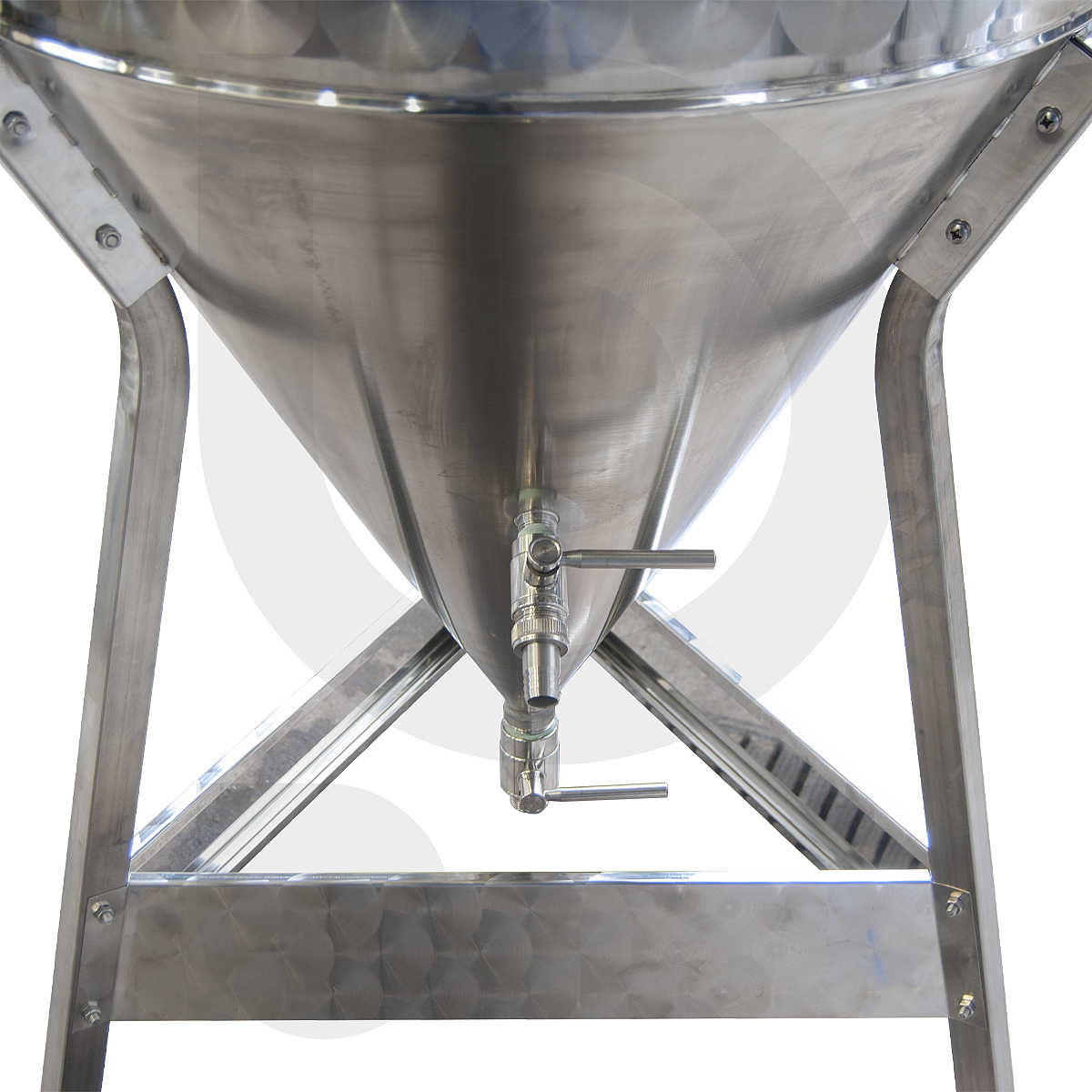 Fermentatore Inox Tronco Conico 300 Lt | Polsinelli