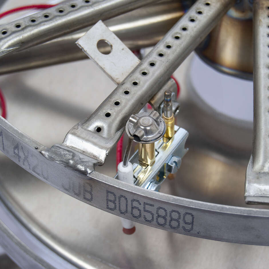 Fornellone a gas inox 35 kW PSP Ø 74 Birra | Polsinelli Enologia