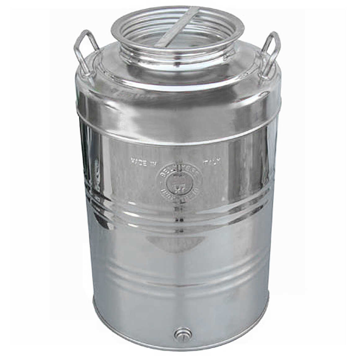 Fusto 100 L Inox Fondo Graffato | Polsinelli
