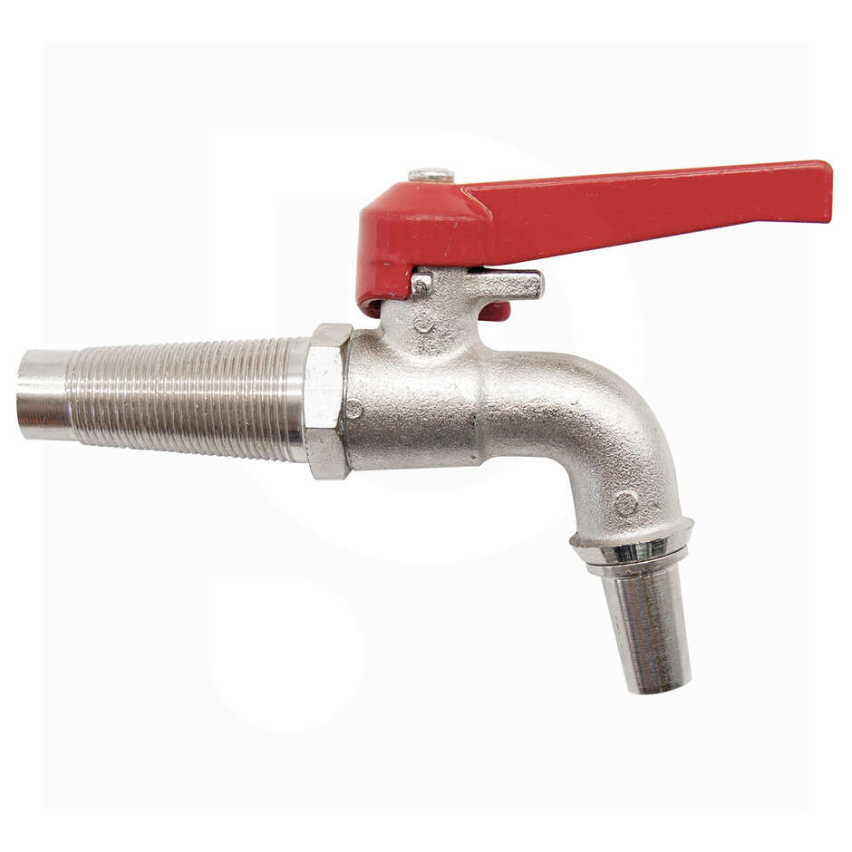 Grifo esférico de latón cromado de 3/4" con conexión cónica para ...