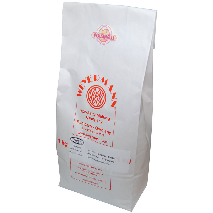Malta tostada Carafa I en grano (1 kg) Cerveza | Polsinelli Enologia