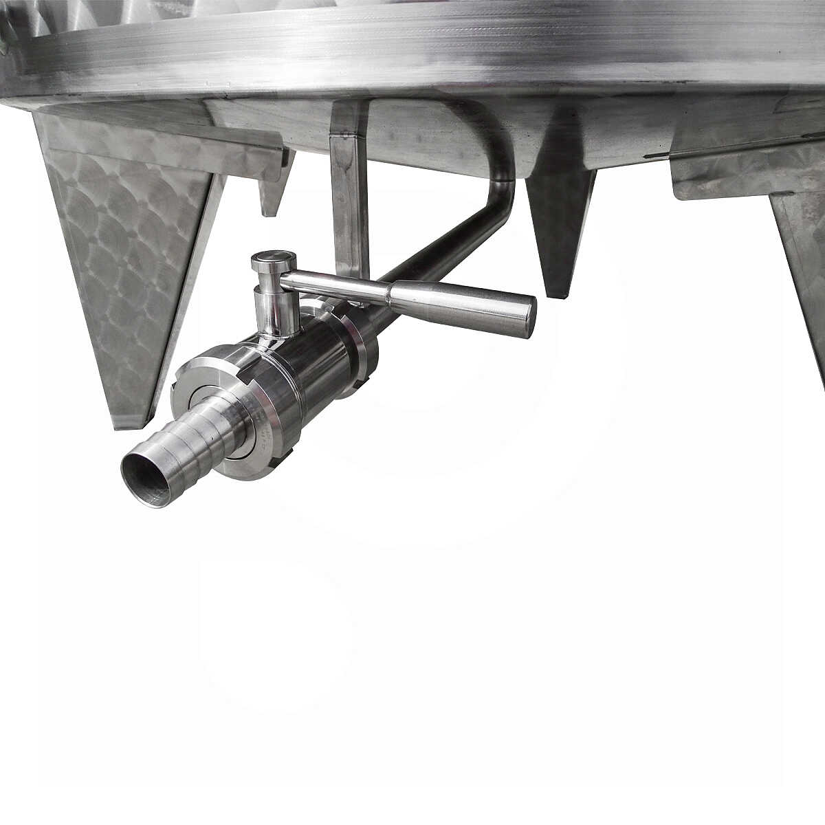 Mastello Acciaio Inox Fondo Conico da 1500 L | Polsinelli