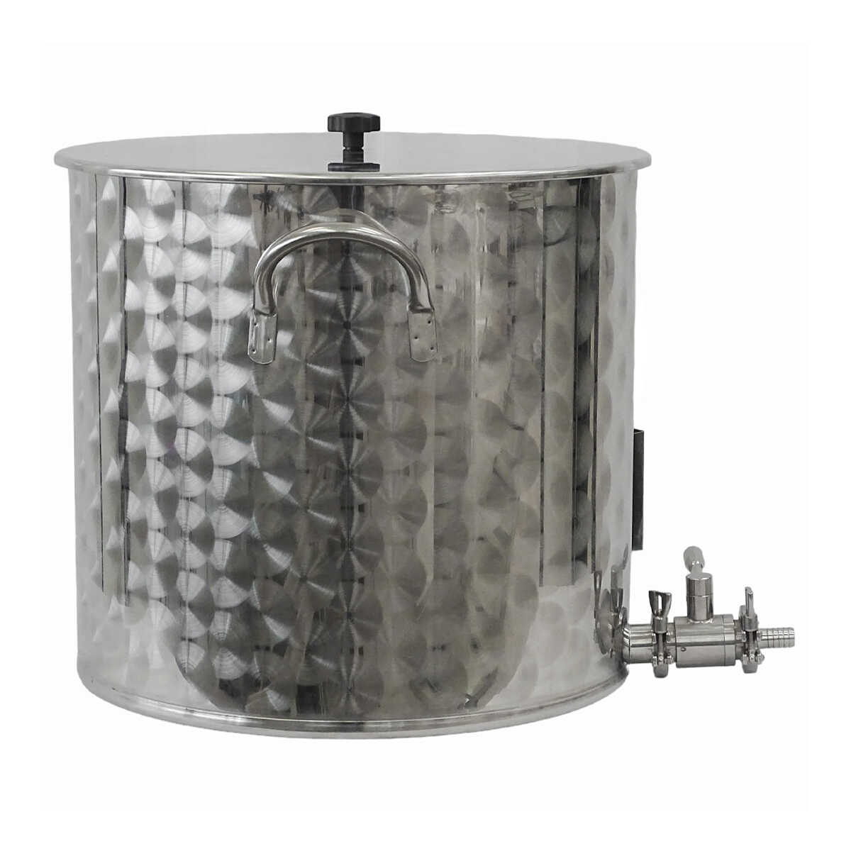 Olla de producción de acero inoxidable Tri-Clamp de 75 L Alimenticio ...