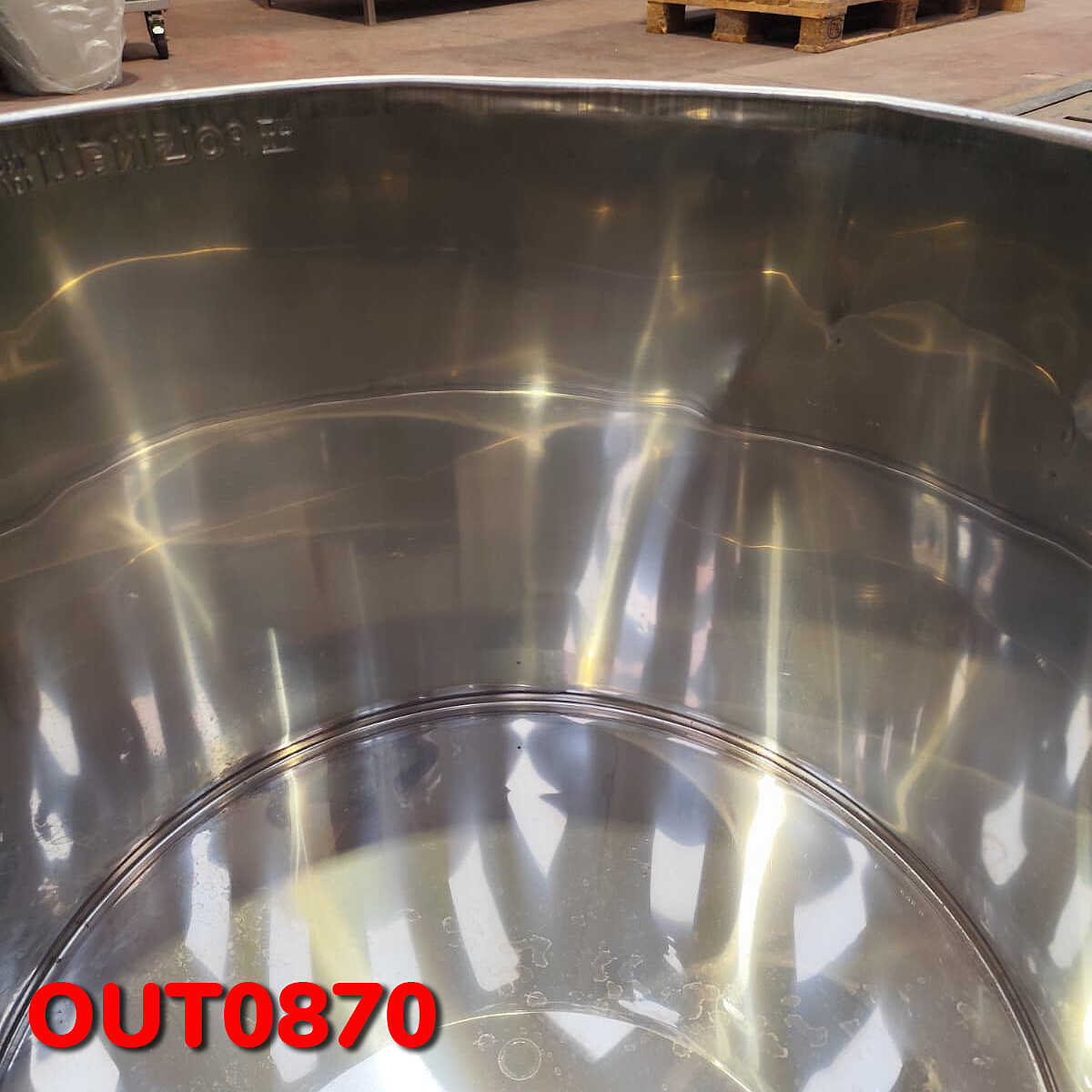 OUTLET - Olla Inox 150 L Alimenticio | Polsinelli Enologia