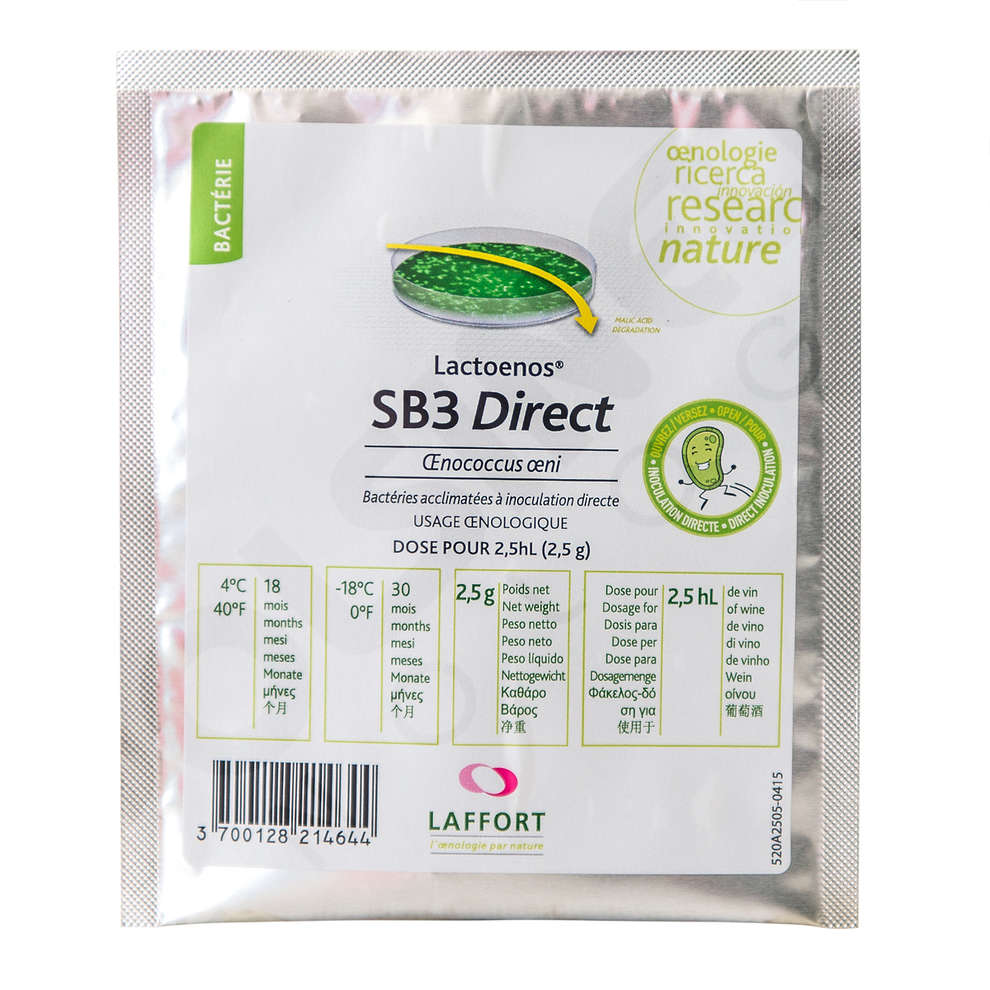SB3 Direct Malolactic bacteria Wine | Polsinelli Enologia