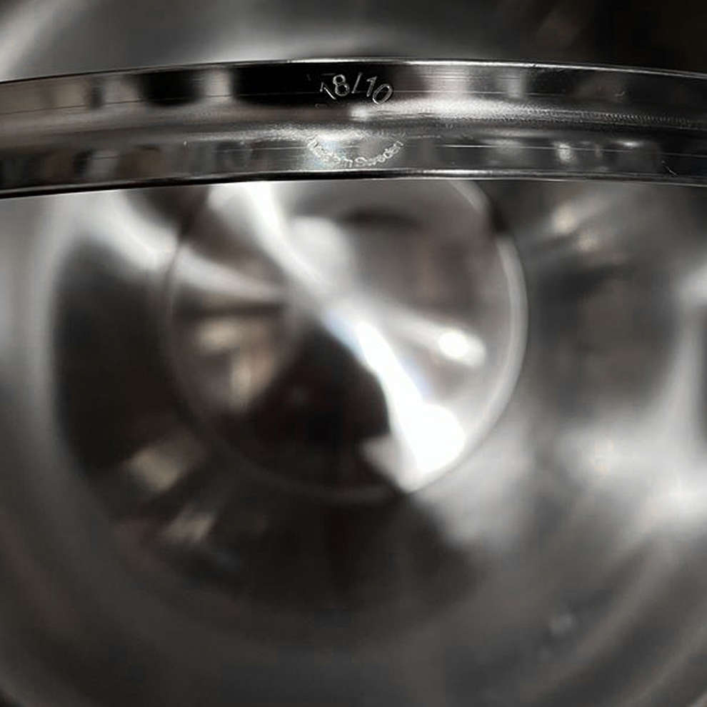 Secchio Inox graduato 10 L Olio | Polsinelli Enologia