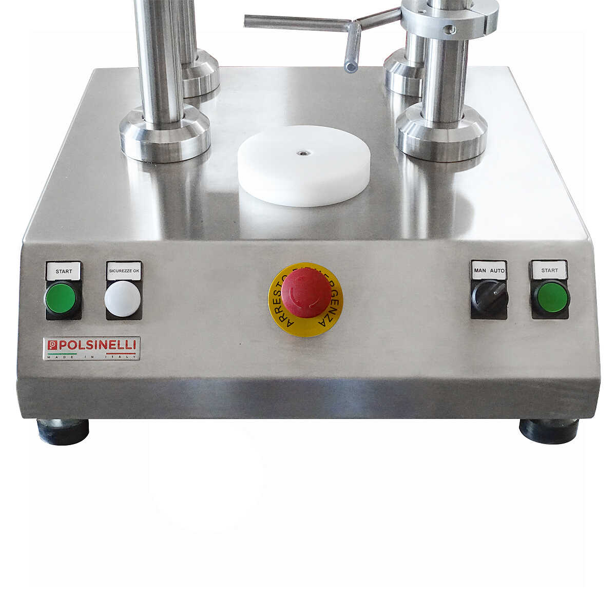 Semi-automatic capping machine Capsy Stelvin 30x60 with Trolley Wine ...