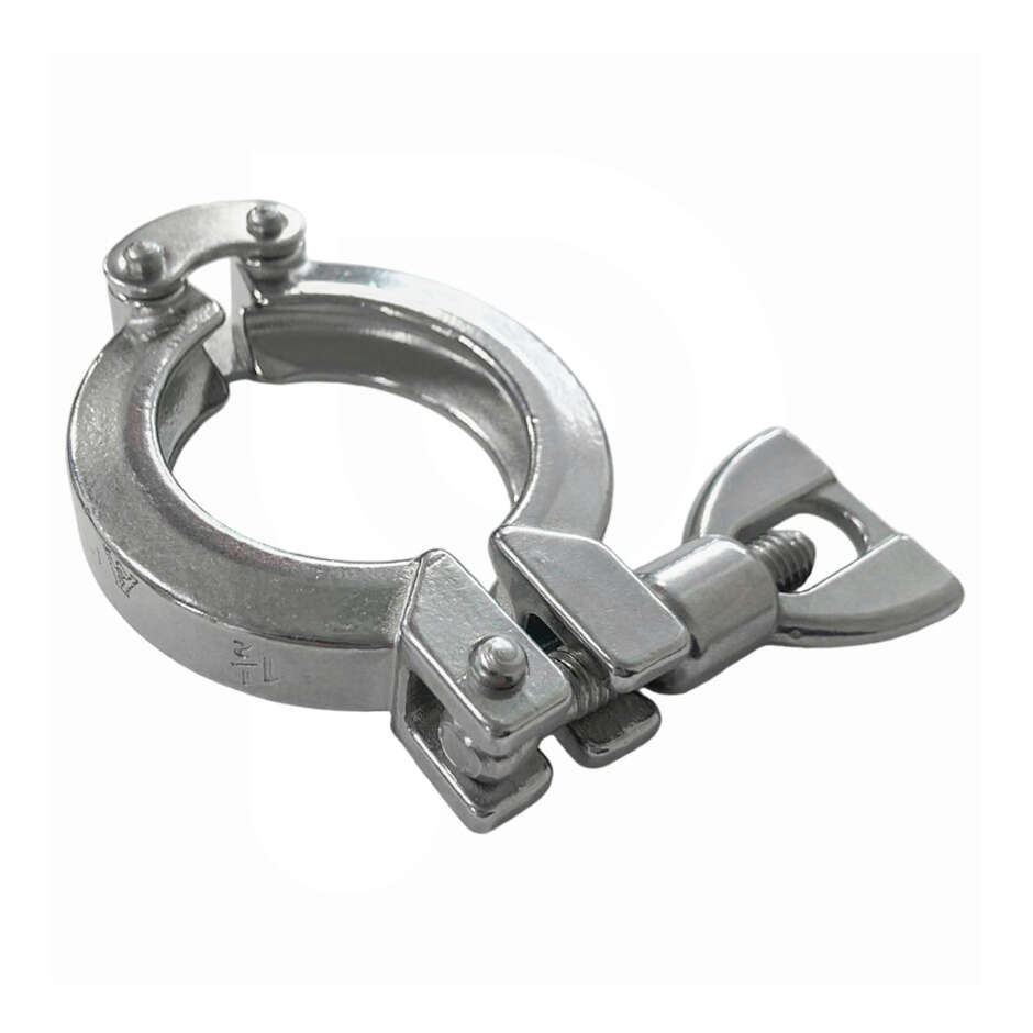 Stainless steel double joint clamps CLAMP 1" 1/2 Food | Polsinelli Enologia