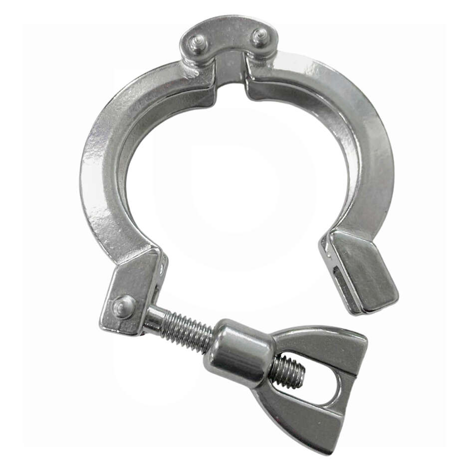 Stainless steel double joint clamps CLAMP 1" 1/2 Food | Polsinelli Enologia