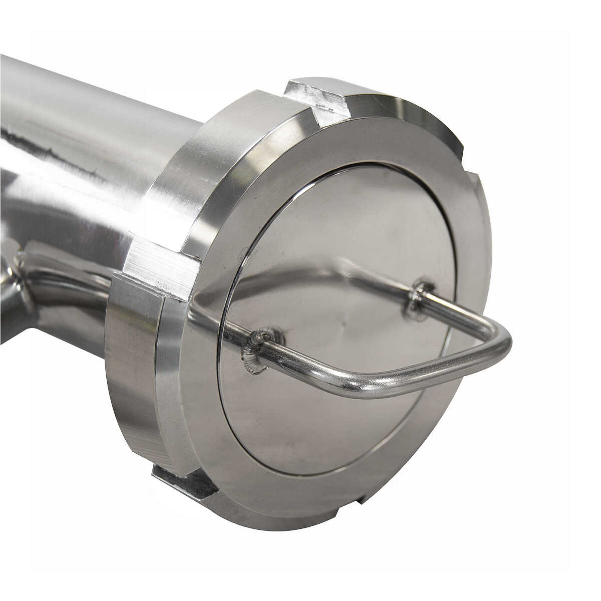 Stainless steel hop filter with DIN 25 connectors (1 mm holes) Beer ...