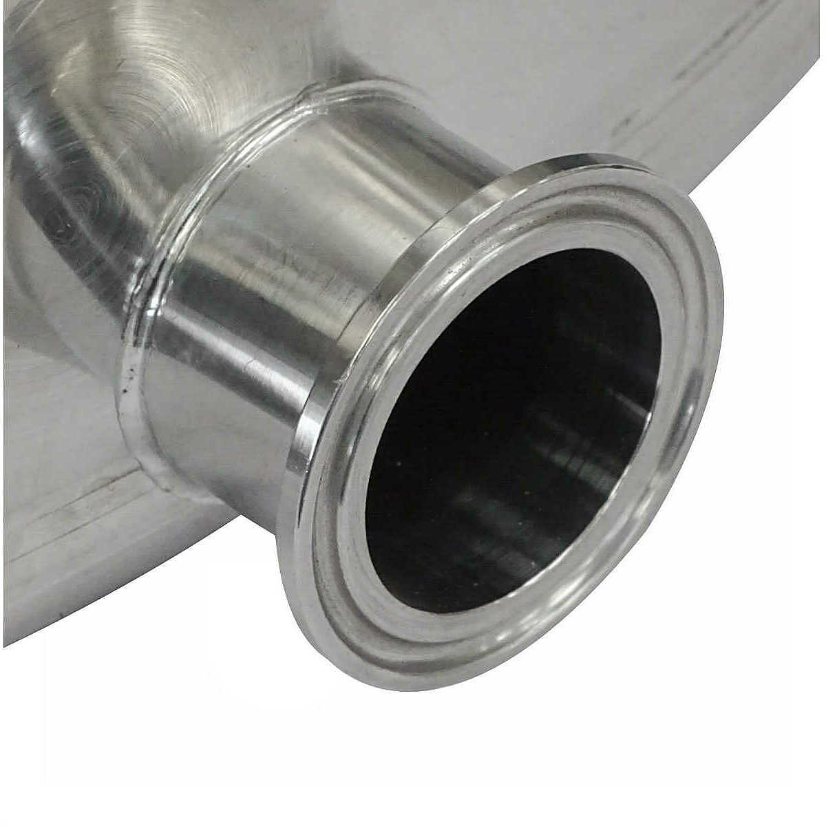 Stainless Steel Motorized Pot Tri-Clamp with Inverter - 150 L Food ...