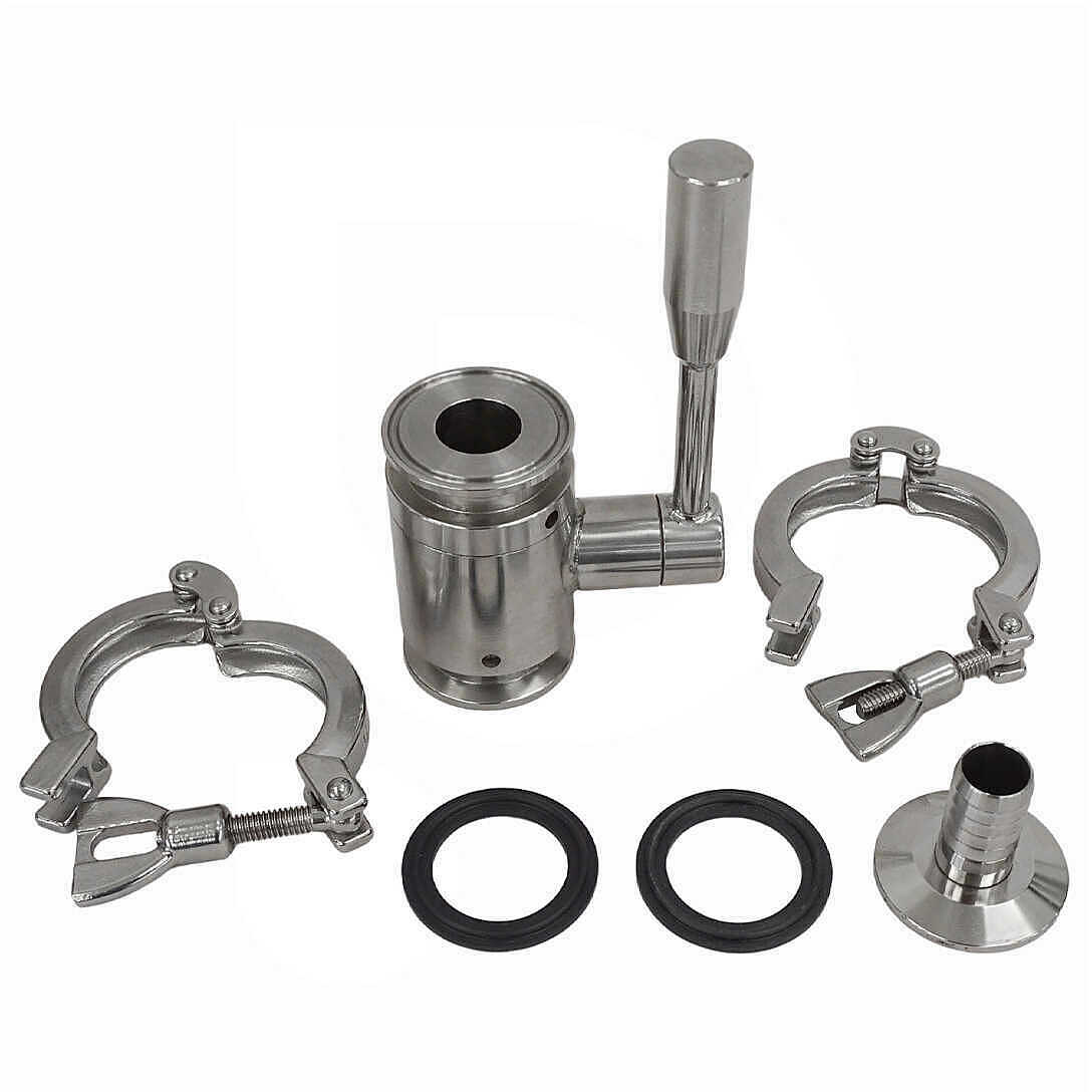 Stainless Steel Motorized Pot Tri-Clamp with Inverter - 150 L Food ...