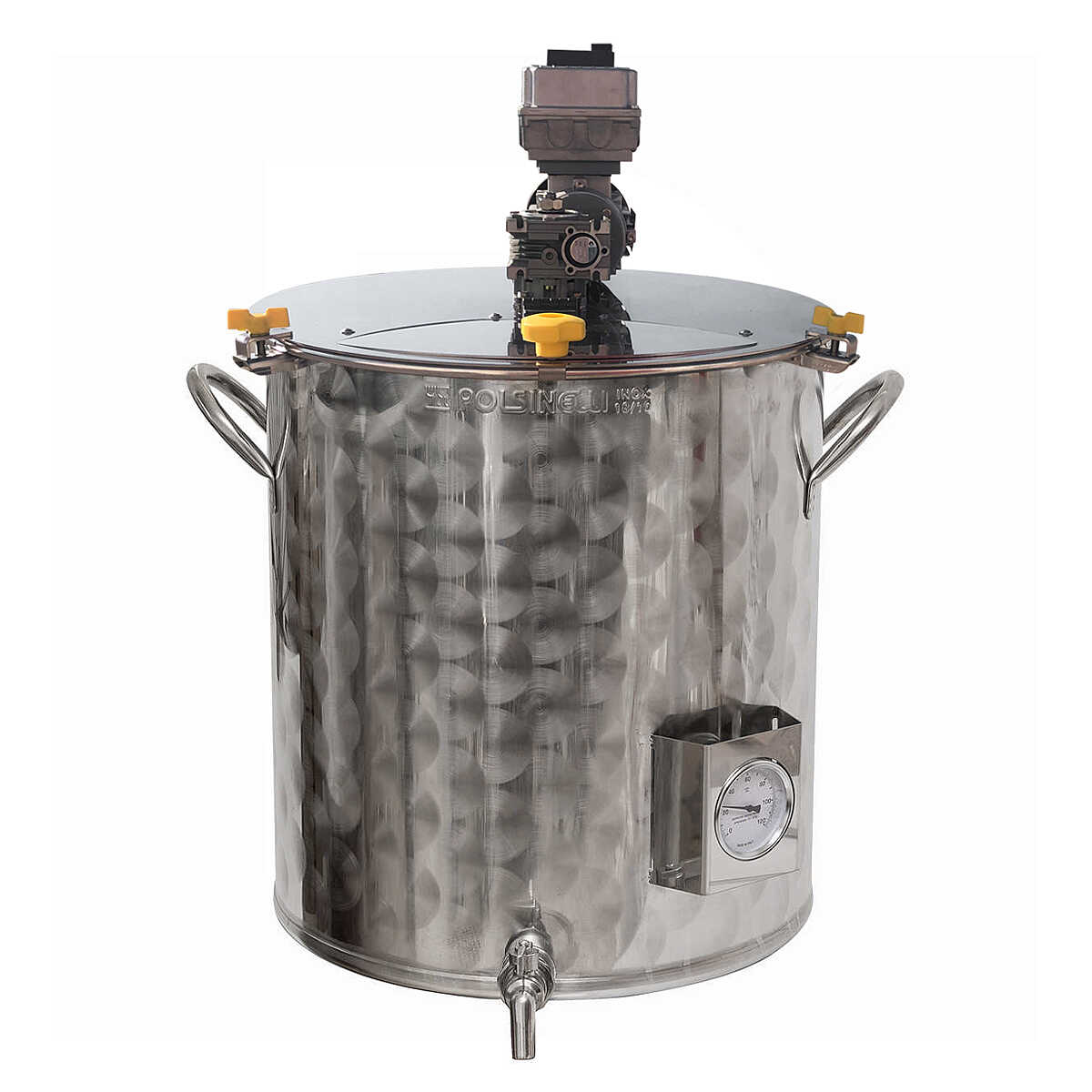 Stainless Steel Motorized Pot with Inverter - 150 L Beer | Polsinelli ...