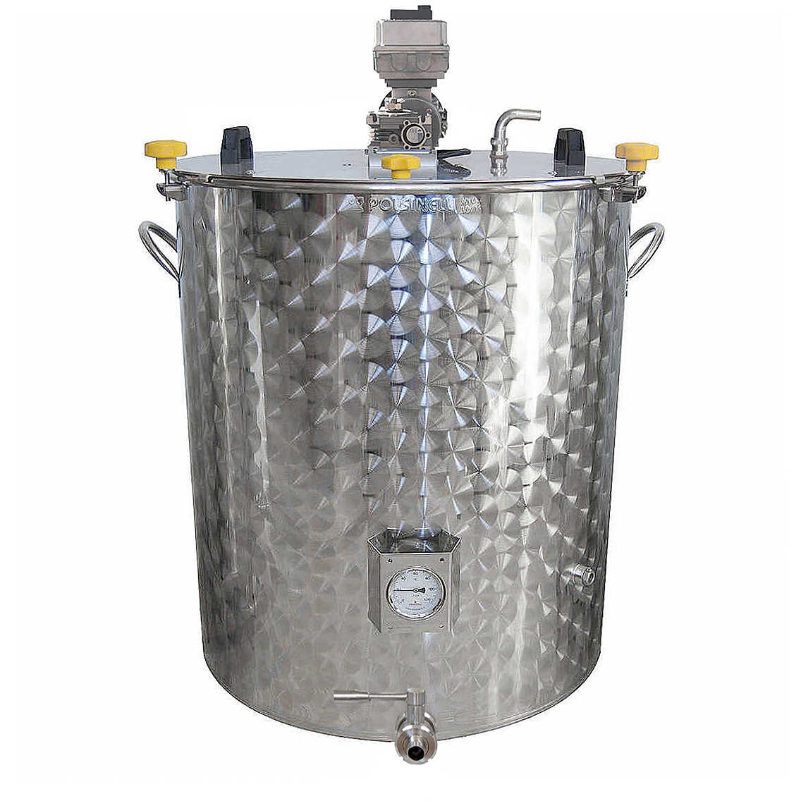 Stainless Steel Motorized Pot with Inverter - 300 L Beer | Polsinelli ...