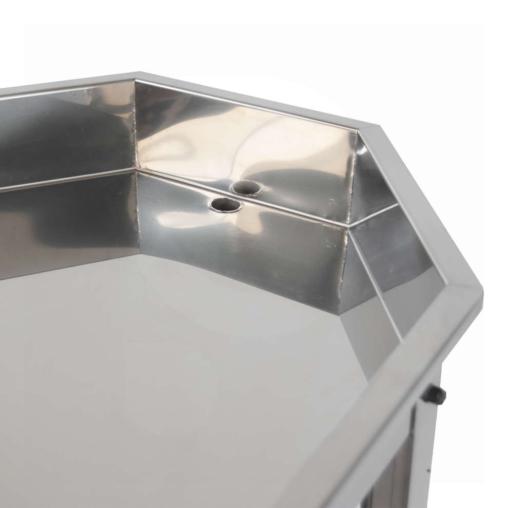 Stainless Steel Spreader Table 1200X500 Cheese | Polsinelli Enologia