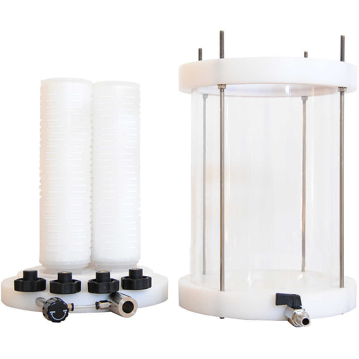 Tandem Professional Filter für ENOLMASTER PYREX Wein | Polsinelli Enologia