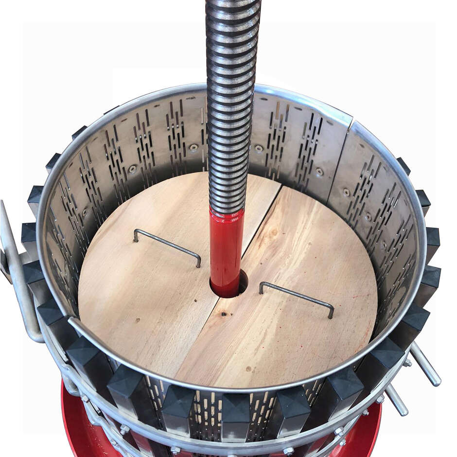 Torchio idraulico gabbia Inox 60 | Polsinelli