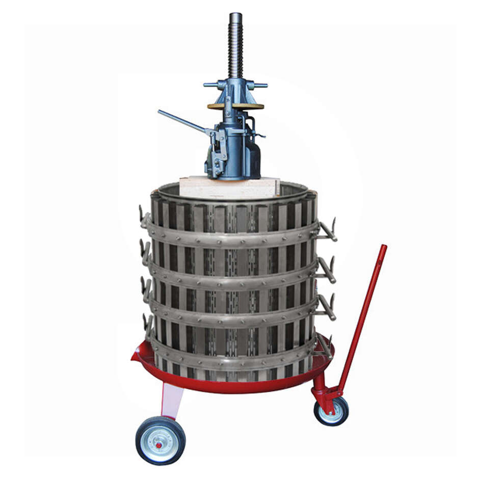 Torchio idraulico gabbia Inox 80 | Polsinelli