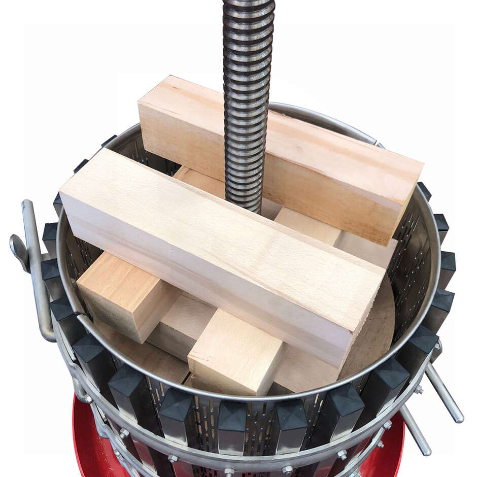 Torchio idraulico gabbia Inox 80 | Polsinelli