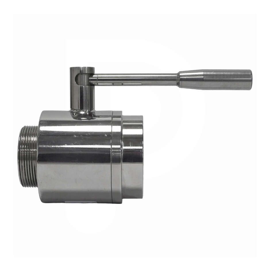 Valvola a sfera inox DN50 2" M x 2" F Birra | Polsinelli Enologia